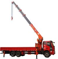 China 8ton 10ton 12ton Hydraulic Cargo Lifting Truck Mounted Cranes for sale