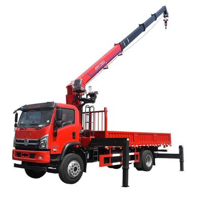 China 8ton 10ton 12ton Hydraulic Cargo Lifting Truck Mounted Cranes for sale