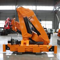 China 6.5 Ton Articulated Boom Hydraulic Mini Truck Mounted Cranes for sale