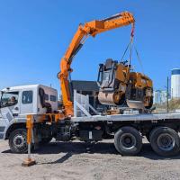 China 6.5 Ton Articulated Boom Hydraulic Mini Truck Mounted Cranes for sale