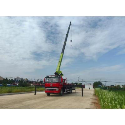 China Customized Cargo Truck Crane Vehicle Mounted Telescopic Arm Crane for sale