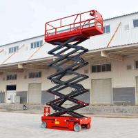 China Electric Scissor Lift 6m 8m 10m 12m 14m Mobile Hydraulic Lifter for sale