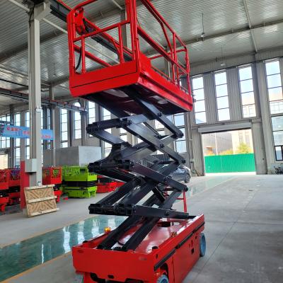 China Electric Scissor Lift 6m 8m 10m 12m 14m Mobile Hydraulic Lifter for sale