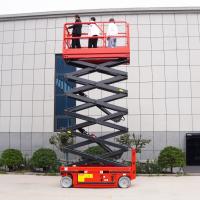 China Electric Scissor Lift 6m 8m 10m 12m 14m Mobile Hydraulic Lifter for sale