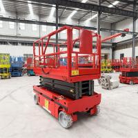 China Small Full Electric Hydraulic Self Propelled Scissor Lift 450kg Capacity for sale