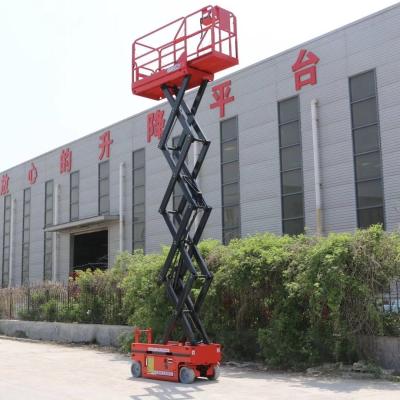 China 6-16m Aerial Platform Electric Hydraulic Small Scissor Lifts For Sale for sale
