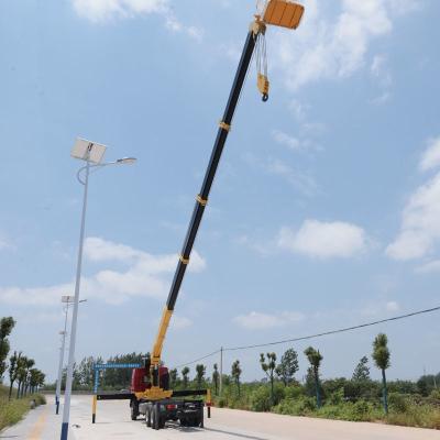 China 16 Ton 20 Ton Mobile Hydraulic Truck Mounted Crane Straight Boom Telescopic Crane for sale