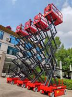 China Self Propelled Electric Scissor Lift Platform16m 230kg For Aerial Work for sale