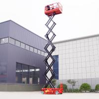 China Scissor Lift 6m 8m 10m 14m Electric Self Propelled Hydraulic Lifter for sale
