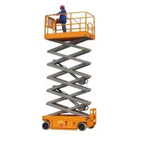 China Electric Hydraulic Self-propelled 6m 8m Height Work Platform Scissor Lift for sale