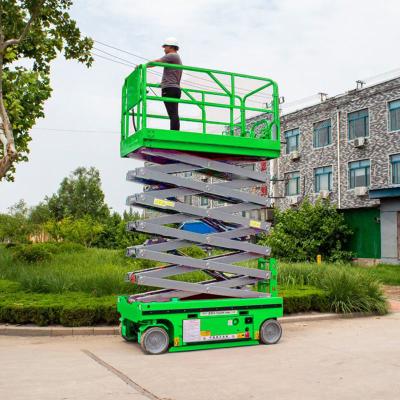 China Electric Scissor Lift Hydraulic Aerial Lift Platform Cherry Picker Lifter for sale