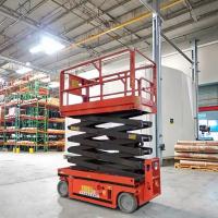 China Compact Scissor Lift Hydraulic Self Propelled Scissor Lifter 6m 8m 10m for sale