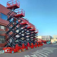 China 230kg 14m 16m Aerial Work Platform Self Propelled Scissor Lift For Outdoor Use for sale