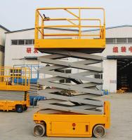 China 8m 10m 12m Lifting Height Electric Mobile Scissor Lift For Aerial Work for sale