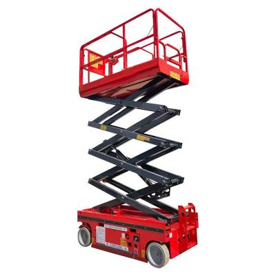 China Small 4m 6m Electric Self Propelled Scissor Lift Platform With CE Certification for sale