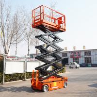 China Customizable Electric Self Propelled Scissor Lift with 450KG Load Capacity and 10m Working Height for sale
