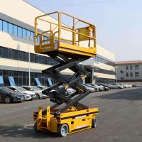 China Customizable Electric Self Propelled Scissor Lift with 450KG Load Capacity and 10m Working Height for sale