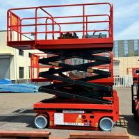 China Self Propelled Scissor Lifter 8m 10m Scissor Lift Platform With CE ISO Certificated for sale