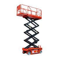 China Compact Hydraulic Scissor Lifter Mobile Scissor Lift Platform For Narrow Places for sale