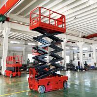 China 6m 8m 450kg Self Propelled Scissor Lift For High Altitude Construction for sale