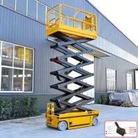 China Self Propelled Aerial Work Scissor Lift For Indoor Outdoor Use for sale