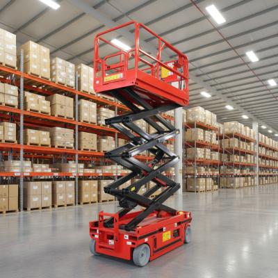 China Self Propelled Aerial Work Scissor Lift For Indoor Outdoor Use for sale