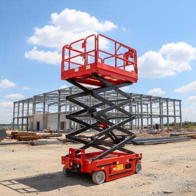 China 8m 10m Full Electric Hydraulic Self Propelled Scissor Lift With CE Certification for sale