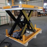 China Fixed Scissor Lift Platform 4 Ton 1.4m Electric Hydraulic Stationary Lift Table for sale