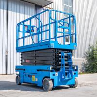 China 6m 8m 230kg Electric Scissor Lift Platform Self Propelled Aerial Work Platform for sale