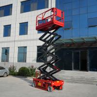 China 6m 8m 230kg Electric Scissor Lift Platform Self Propelled Aerial Work Platform for sale