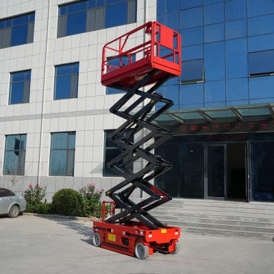 China 6m 8m 230kg Electric Scissor Lift Platform Self Propelled Aerial Work Platform for sale