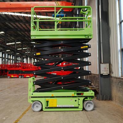 China 8m 10m Hydraulic Aerial Lifting Platform Scissor Lift Elevator For Warehouse for sale