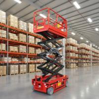 China 8m 10m Hydraulic Aerial Lifting Platform Scissor Lift Elevator For Warehouse for sale
