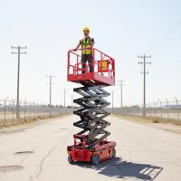 China Small Full Electric Hydraulic Self Propelled Scissor Lift With CE Certification for sale