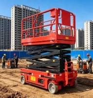 China 320kg Scissor Lift 10m Self Propelled Scissor Lift For Aerial Work for sale