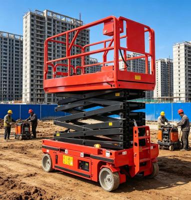 China 320kg Scissor Lift 10m Self Propelled Scissor Lift For Aerial Work for sale