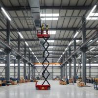 China Mobile Scissor Lifter Hydraulic Aerial Work Platform For Indoor and Outdoor Use for sale