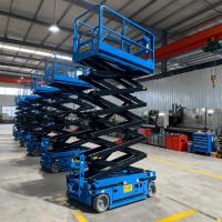 China Mobile Scissor Lifter Hydraulic Aerial Work Platform For Indoor and Outdoor Use for sale