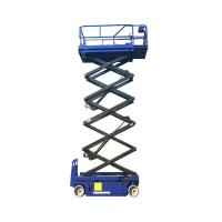China Hydraulic Electric Scissor Lifter Aerial Work Platform 10m 450kg for sale