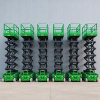 China 6m 450kg Electric Single Man Lifter Self Propelled Scissor Lift Platform for sale