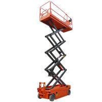 China 450kg Load Capacity Self Propelled Scissor Lift Electric Hydraulic Man Lift for sale