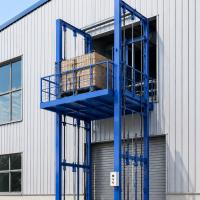 China Wall Mounted Industrial Goods Lift Home Hydraulic Cargo Elevator for sale
