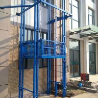China Wall Mounted Industrial Goods Lift Home Hydraulic Cargo Elevator for sale