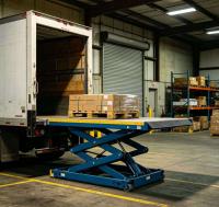 China Hydraulic Stationary Scissor Lift Tables Electric Freight Handling Lifter for sale