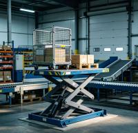 China Hydraulic Stationary Scissor Lift Tables Electric Freight Handling Lifter for sale
