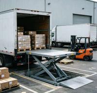 China Hydraulic Stationary Scissor Lift Tables Electric Freight Handling Lifter for sale