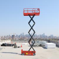 China Electric Hydraulic Scissor Lifter Aerial Work Platform With CE Certified for sale