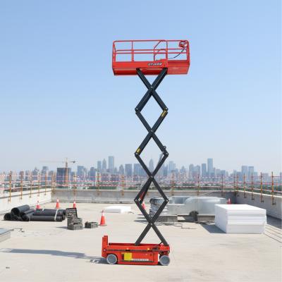 China Electric Hydraulic Scissor Lifter Aerial Work Platform With CE Certified for sale