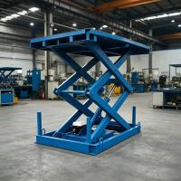 China 2 Ton Hydraulic Scissor Lift Table Fixed Stable Lifting Platform for sale