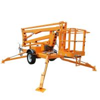 China 10m - 20m Lifting Height 200kg Load Capacity Towable Boom Lift for sale